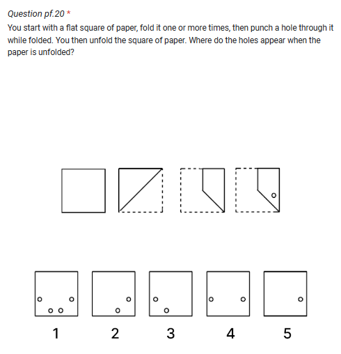 [GET ANSWER] Question pf.20 * You start with a flat square of paper ...