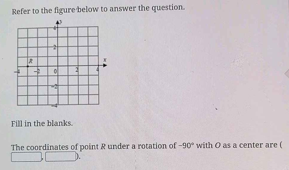 SOLVED: Refer to the figure below to answer the question. Fill in the ...