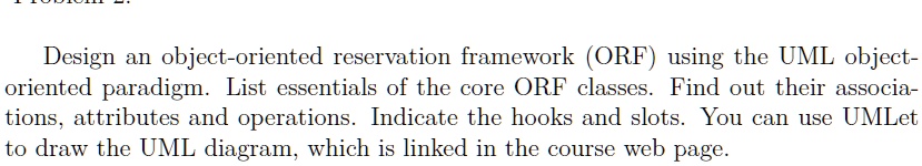 Solved Course Object Oriented Software Engineering Create A Framework For A Dental