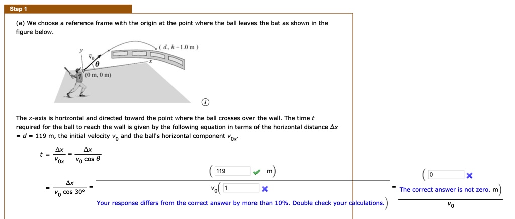 SOLVED: Step (a) We choose reference frame with the origin at the point ...