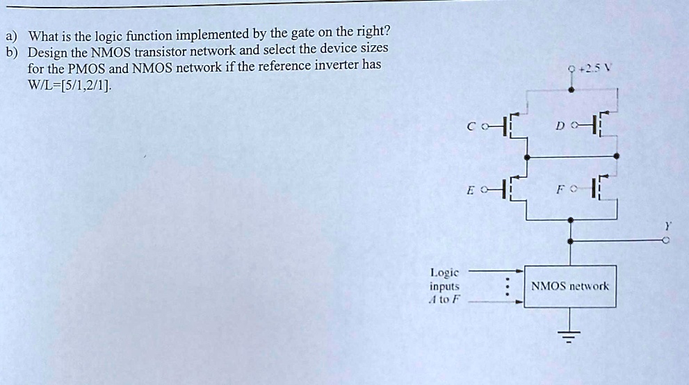 Solved A What Is The Logic Function Implemented By The Gate On The 1110
