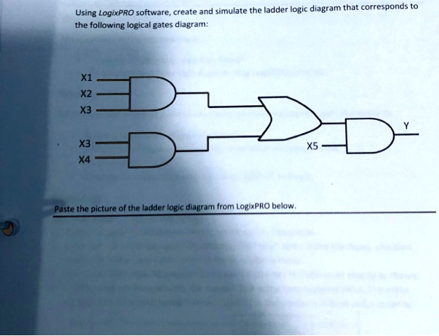 SOLVED: Using LogixPRO software, create and simulate the ladder logic ...