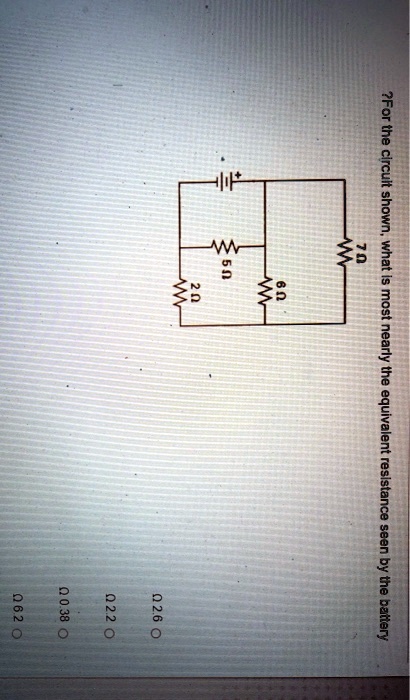 SOLVED: WW 70 ?For the circuit shown, what is most nearly the ...