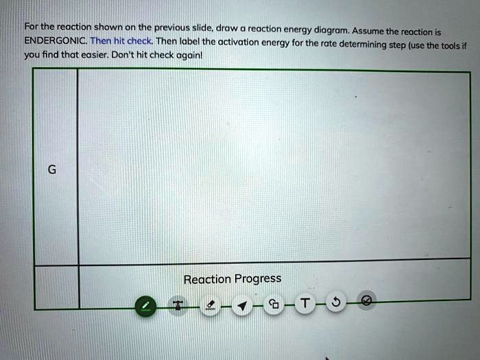 for the reaction shown on the previous slide draw reaction energy ...