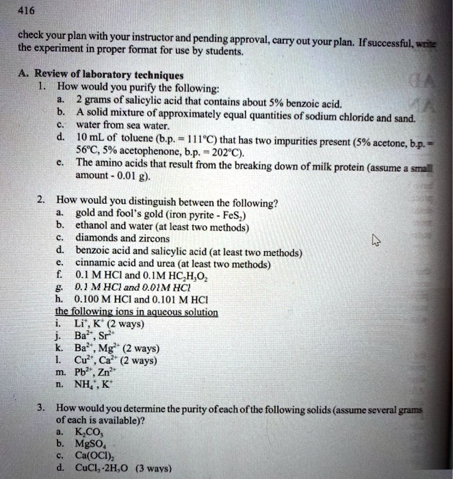 SOLVED: 416 check your plan with your instructor and pending approval ...