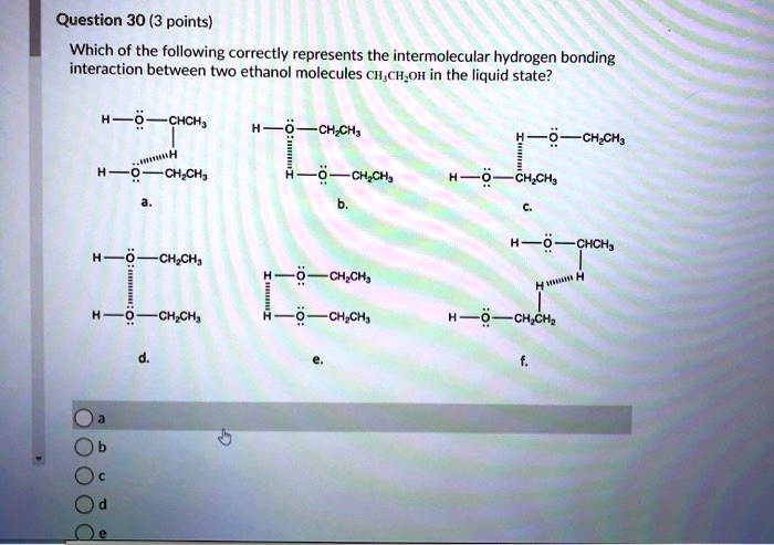 SOLVED: Question 30 (3 points) Which of the following correctly ... SOLVED: Question 30 (3 points) Which of the following correctly ...