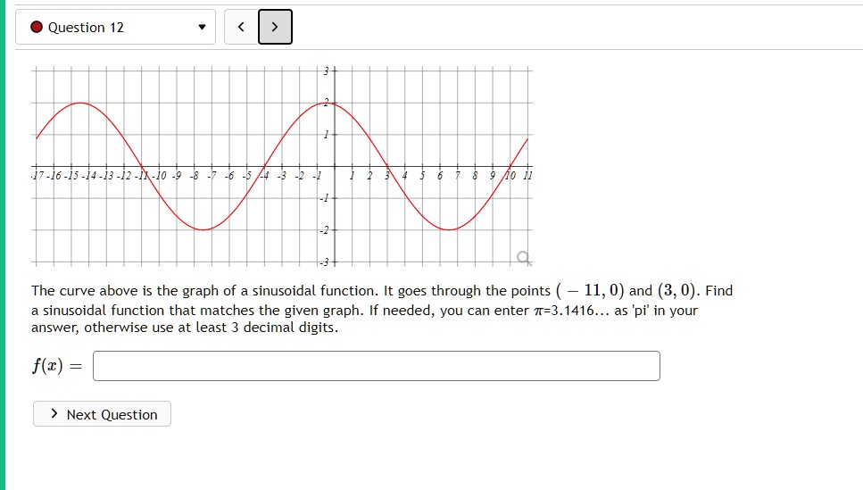 SOLVED: -16-15-14-13-12-11-10-9-8-7-6-5-4-3-2-1-0 The curve above is ...