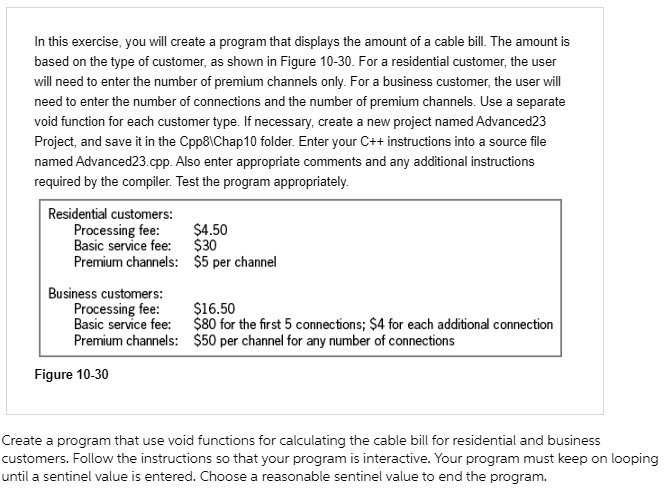 In this exercise, you will create a program that displays the amount of ...