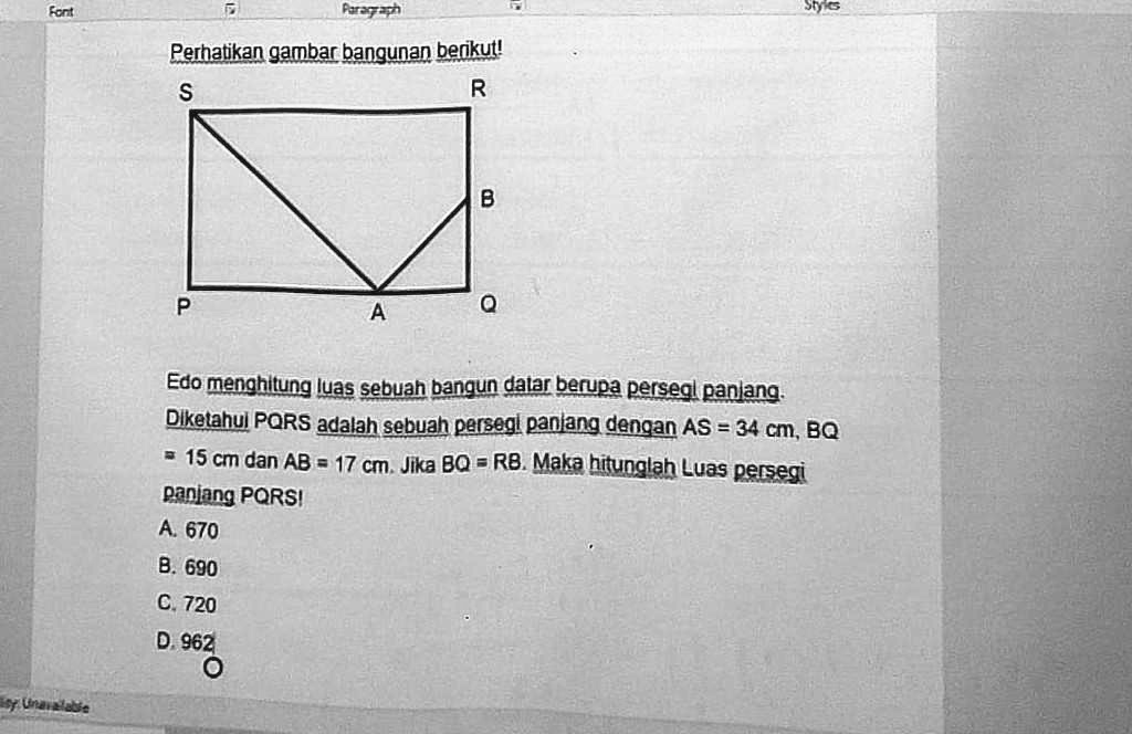 SOLVED: Matematika=================soal dan bacaan ada digambarjangan ngasal/cuma mau poin ...