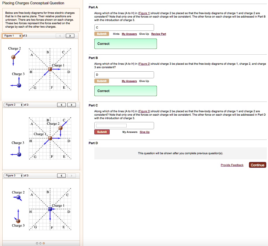 SOLVED: Here , part A) as the forces between each pair of charges will ...
