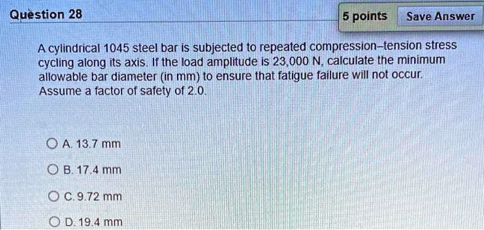 SOLVED: Short answer and just option Question 28 5 points Save Answer A ...