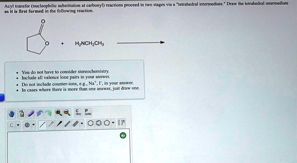 acyl transfer nucleophilic substitution at carbonyl reactions proceed ...