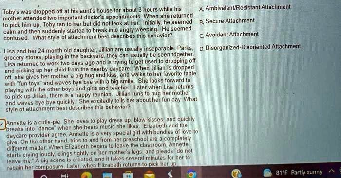 Toby was dropped off at his aunt's house for about 3 hours while his ...