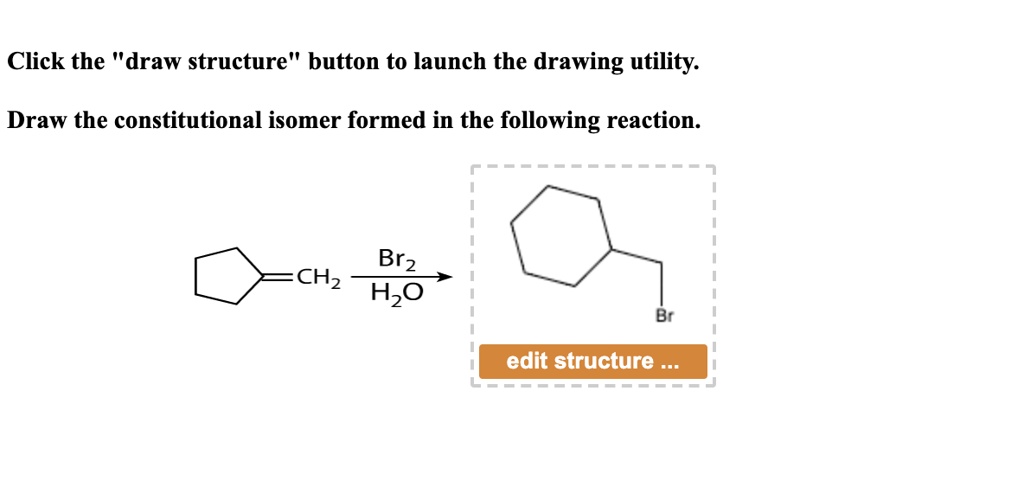 Click the "draw structure" button to launch the drawing...