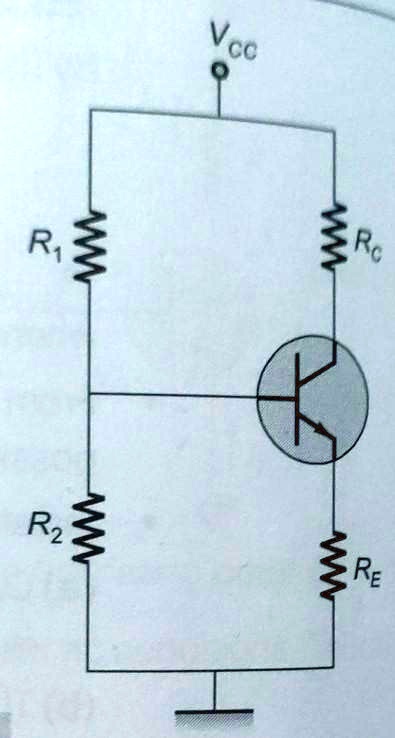 Vcc R1 R2 Rc RE