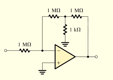 SOLVED: The input bias currents of the operational amplifier shown ...