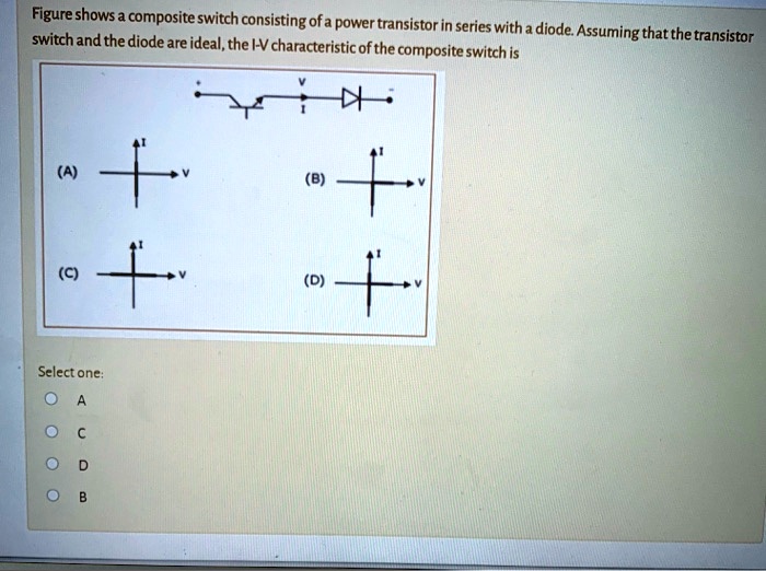 SOLVED: Figure shows a composite switch consisting of a power ...