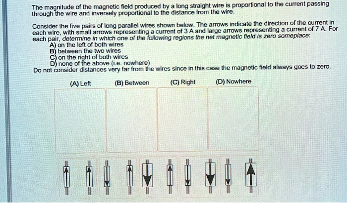 the magnitude of the magnetic field produced by long straight wire ...