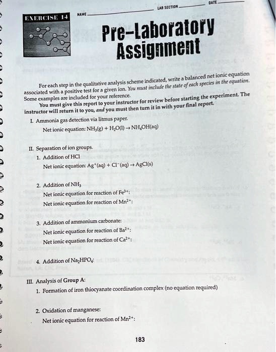SOLVED: Texts: DATE EXERCISE Pre-Laboratory Assignment Some examples are included for your ...