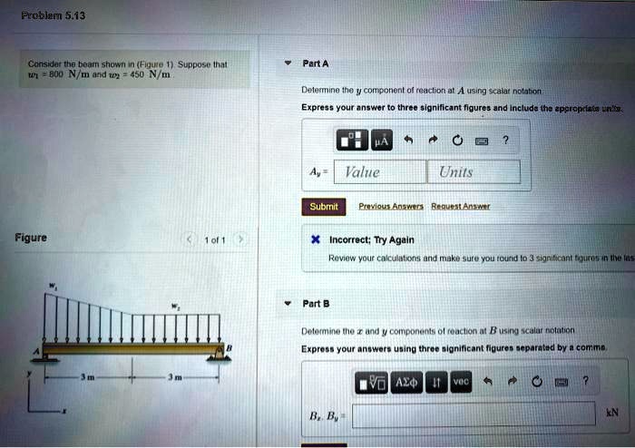 SOLVED: Problem 5.13 Consider the beam shown in Figure 1. Suppose that k = 800 N/m and k' = 450 ...