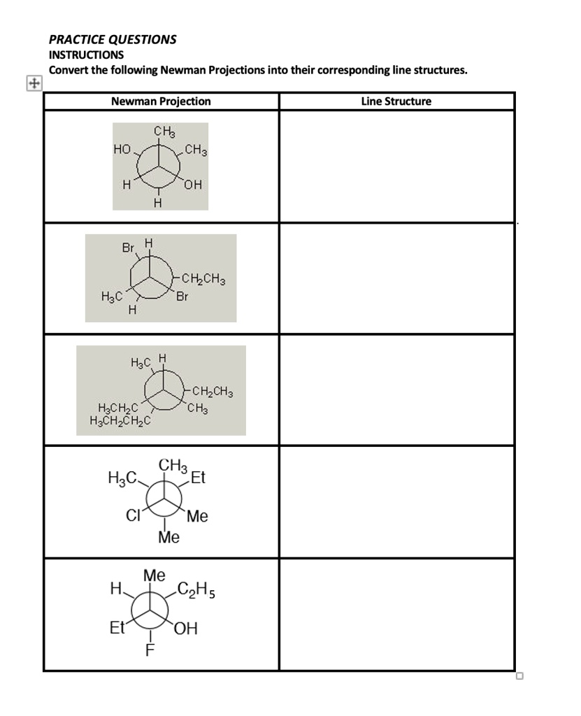 SOLVED: PRACTICE QUESTIONS INSTRUCTIONS Convert the following Newman ... SOLVED: PRACTICE QUESTIONS INSTRUCTIONS Convert the following Newman ...
