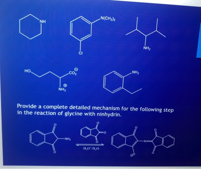 SOLVED:N(CHsh HO 03 EHN Provide a complete detailed mechanism for the ...