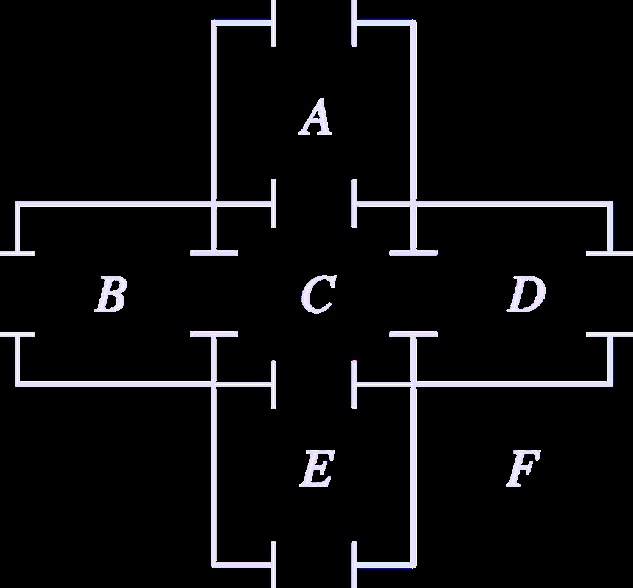 draw a graph for each floor plan using the rooms and the exterior area as vertices and the door ...