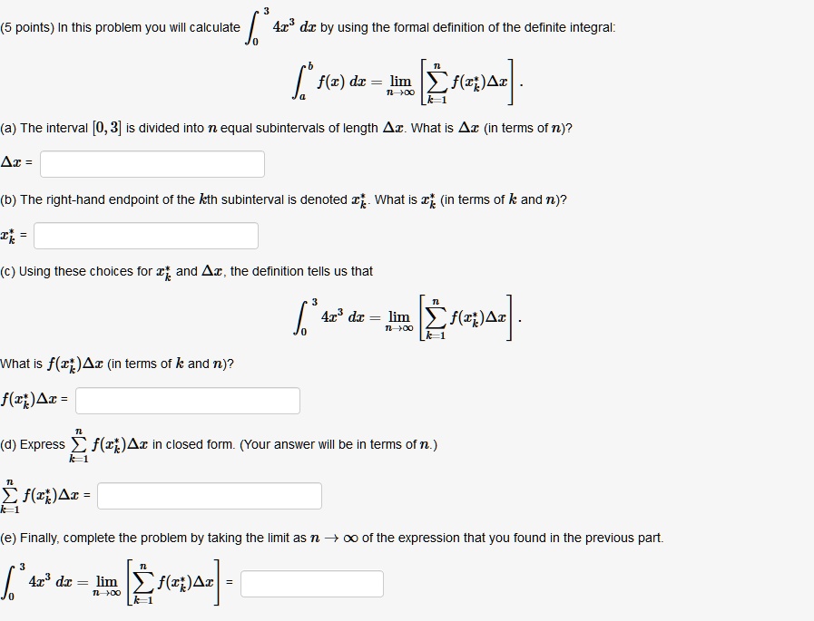 SOLVED: (5 points) In this problem you will calculate 4x" d by using ...
