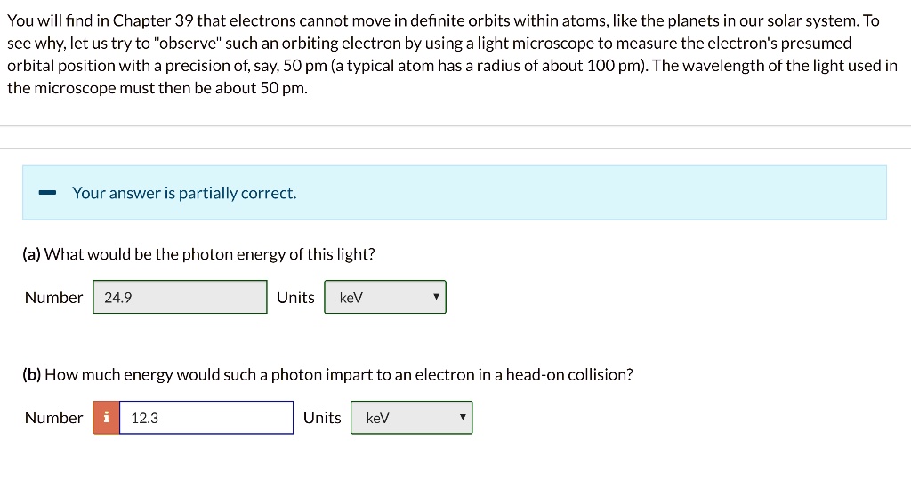 SOLVED: You will find in Chapter 39 that electrons cannot move in ...