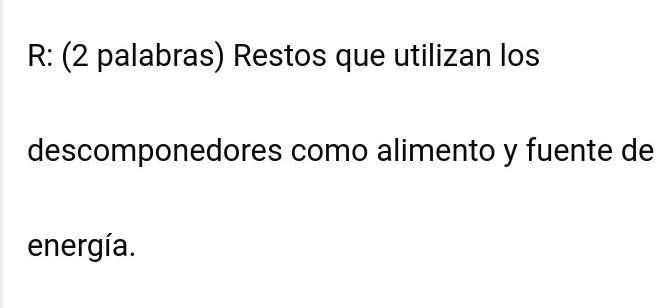 SOLVED: ayudenme plis uwu ppppp R: (2 palabras) Restos que utilizan los ... SOLVED: ayudenme plis uwu ppppp R: (2 palabras) Restos que utilizan los ...