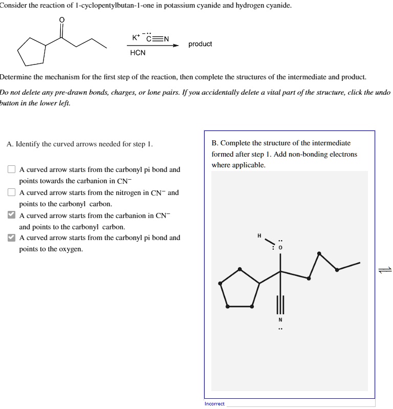 texts consider the reaction of 1 cyclopentylbutan 1 one with potassium ...
