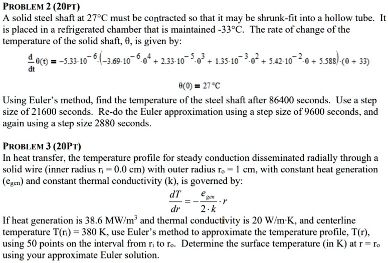 SOLVED: MATHCAD: Please solve problem in Mathcad PROBLEM2(20PT A solid ...