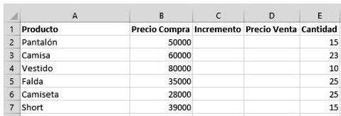 SOLVED: estos son los datos por favor necesito calcular el incremento ...