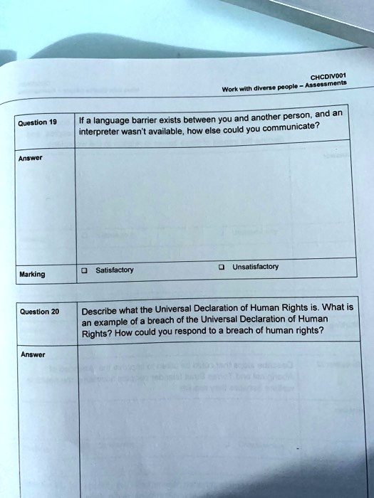 chcdiv001 work with diverse people assessments question 19 answer ...