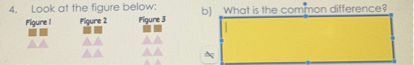 SOLVED: 4. Look at the figure below: Figure ! Fligure ? rigure : b ...