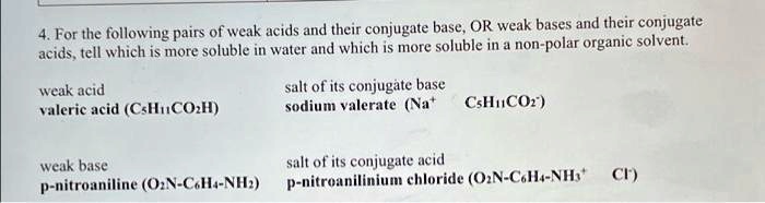 VIDEO solution: For the following pairs of weak acids and their ...