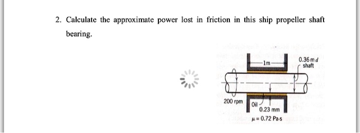 2. Calculate the approximate power lost in friction in this ship ...
