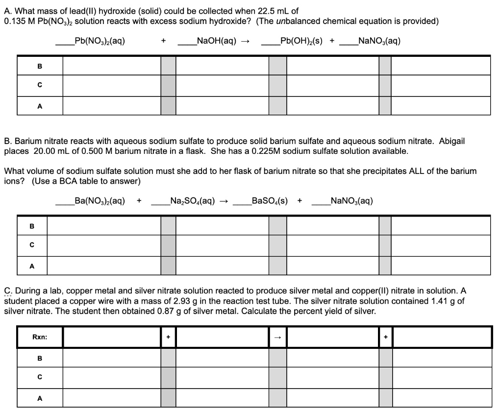 what mass of leadil hydroxide solid could be collected when 225 ml of ...
