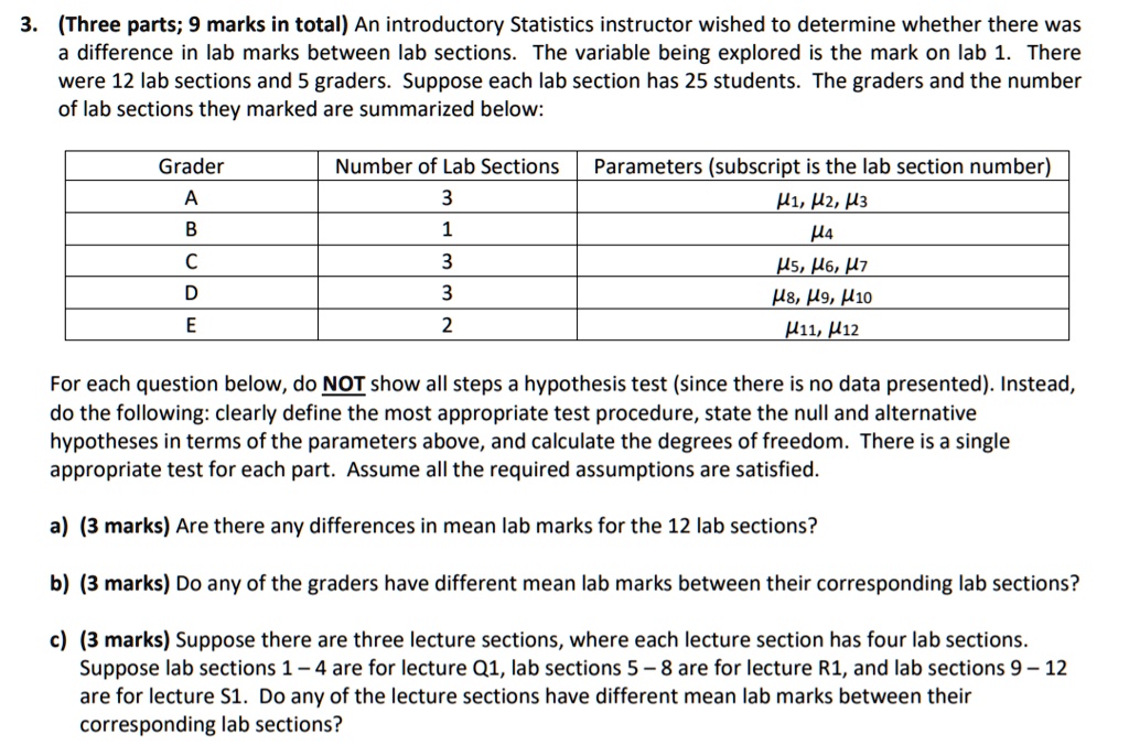 Solved An Introductory Statistics Instructor Wished To Determine