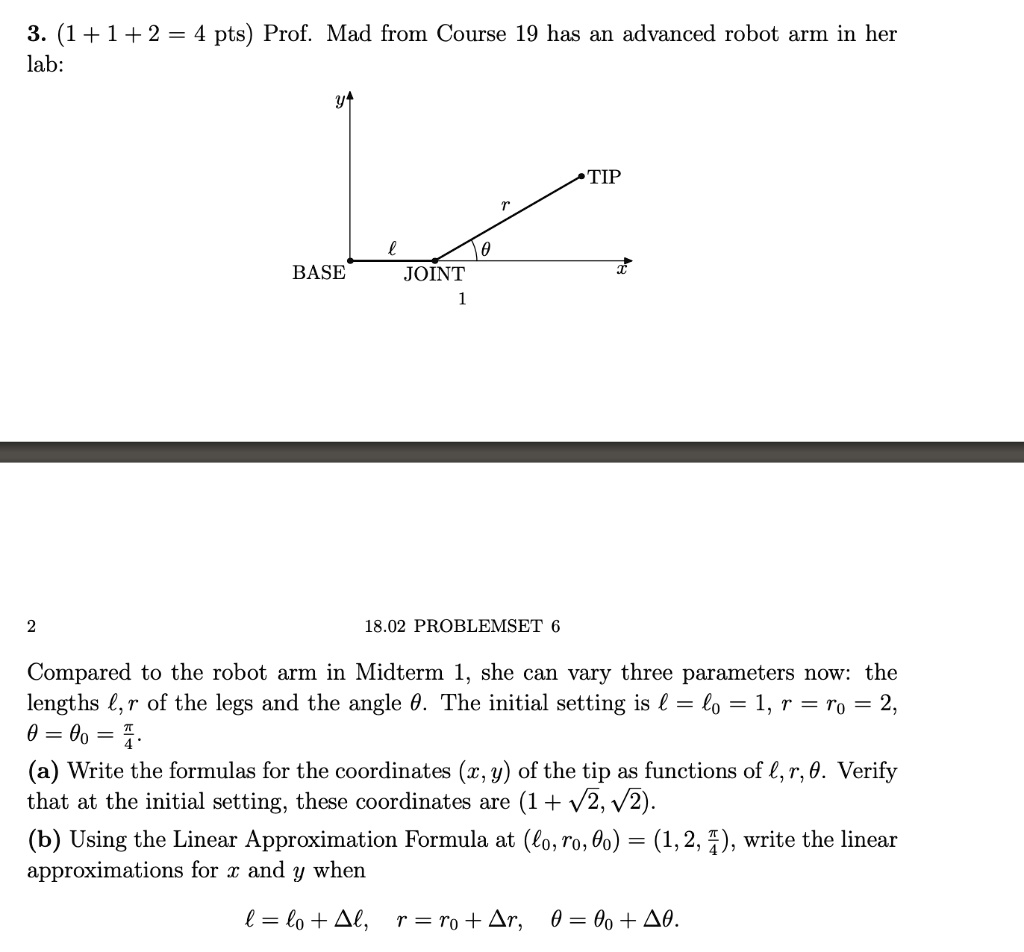 SOLVED: 3. (1 + 1 + 2 = 4 pts) Prof Mad from Course 19 has an advanced ...
