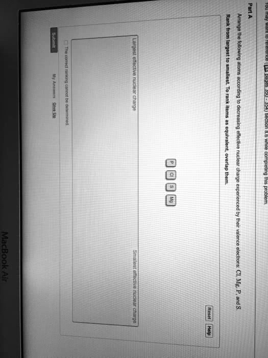 SOLVED: ' Arrange the following atoms, according to decreasing ...