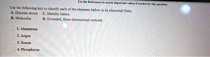 SOLVED:Use thc Rcfctenccs Hnonant Fnnt Use the following key to ... SOLVED:Use thc Rcfctenccs Hnonant Fnnt Use the following key to ...