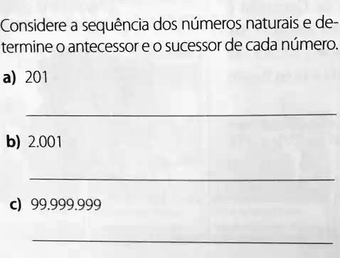 SOLVED: Consider the sequence of natural numbers and determine the ...