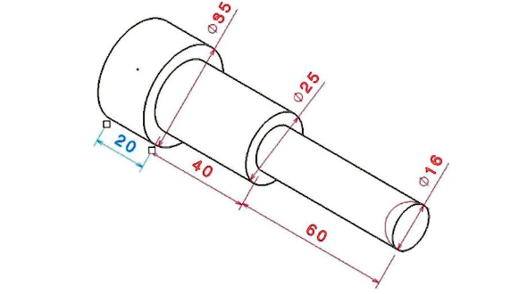 Solved Write A Cnc Part Program To Generate The Following Component 9859