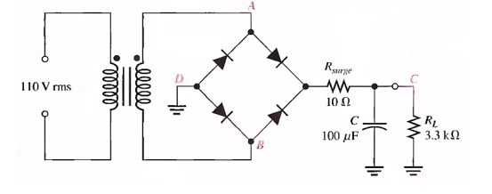 SOLVED: Determine the peak-to-peak ripples and DC output voltages in ... SOLVED: Determine the peak-to-peak ripples and DC output voltages in ...