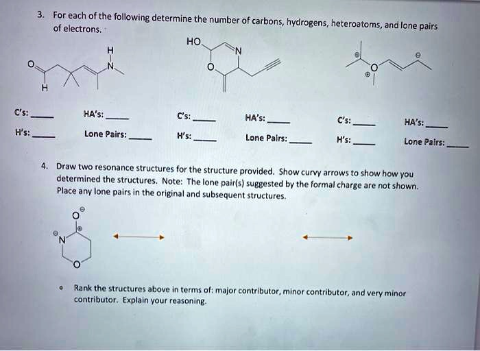 SOLVED: For each of the following determine the number of carbons ...