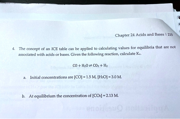 chapter 24 acids and bases 215 the concept of an ice table can be ...