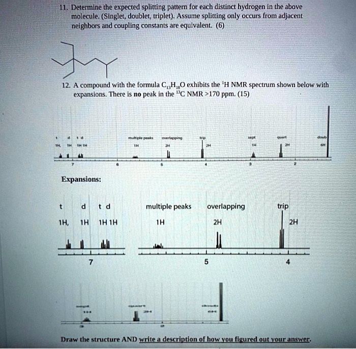 Solved Determine The Expected Splitting Pattern For Each Distinct 4999