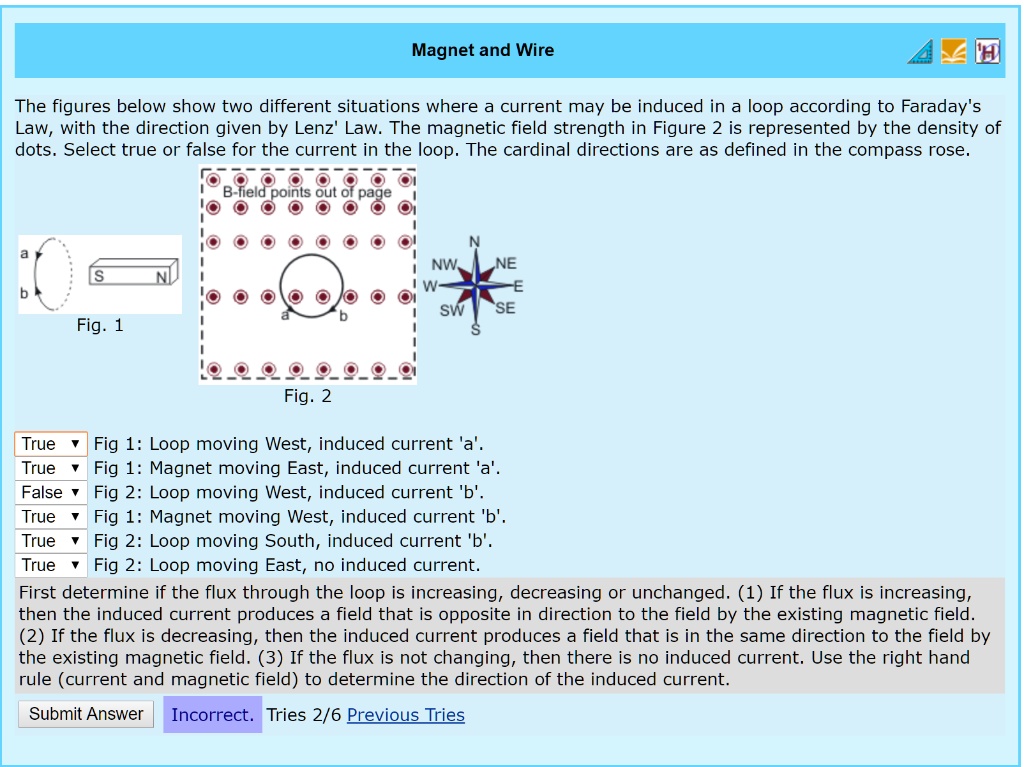 SOLVED: Magnet and Wire The figures below show two different situations ...