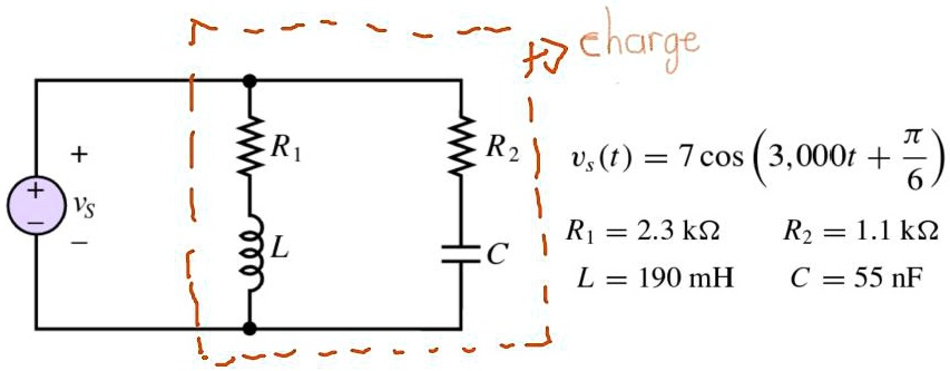 SOLVED: a) Calculate reactance and impedance values in a phase alternating current circuit given ...
